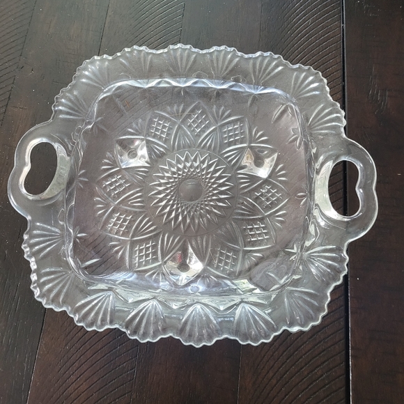 Dining | Vtg Glass Serveware | Poshmark